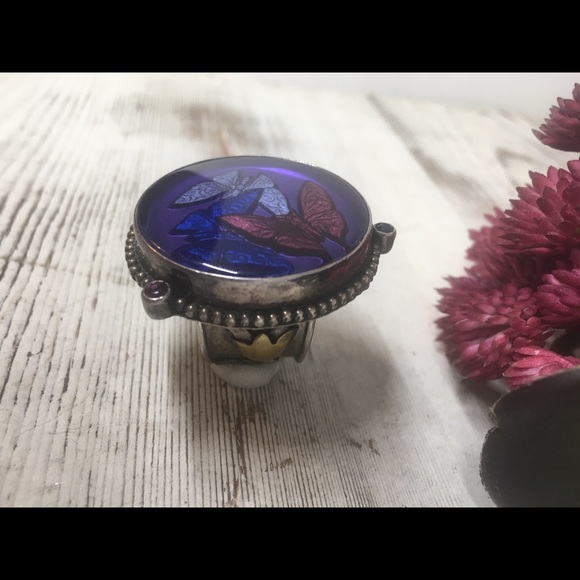Jewelry | Vintage Rare Mars Valentines Amethyst Ring | Poshmark